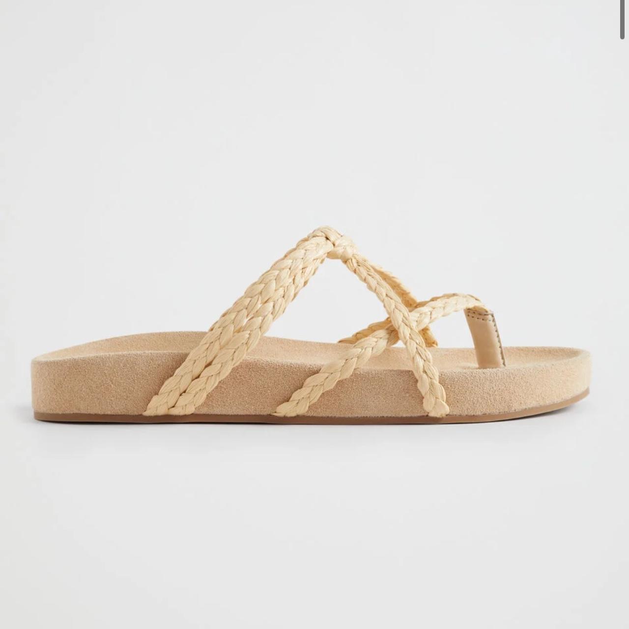 Seed Tanaya footbed sandal size 38 RRP $99.95 - Depop