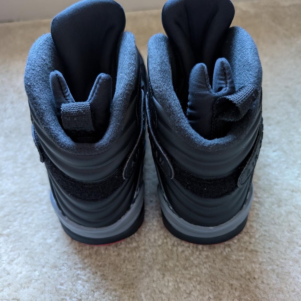 Nike Air Jordan 8 Retro "Bred". Almost new, worn... | Depop