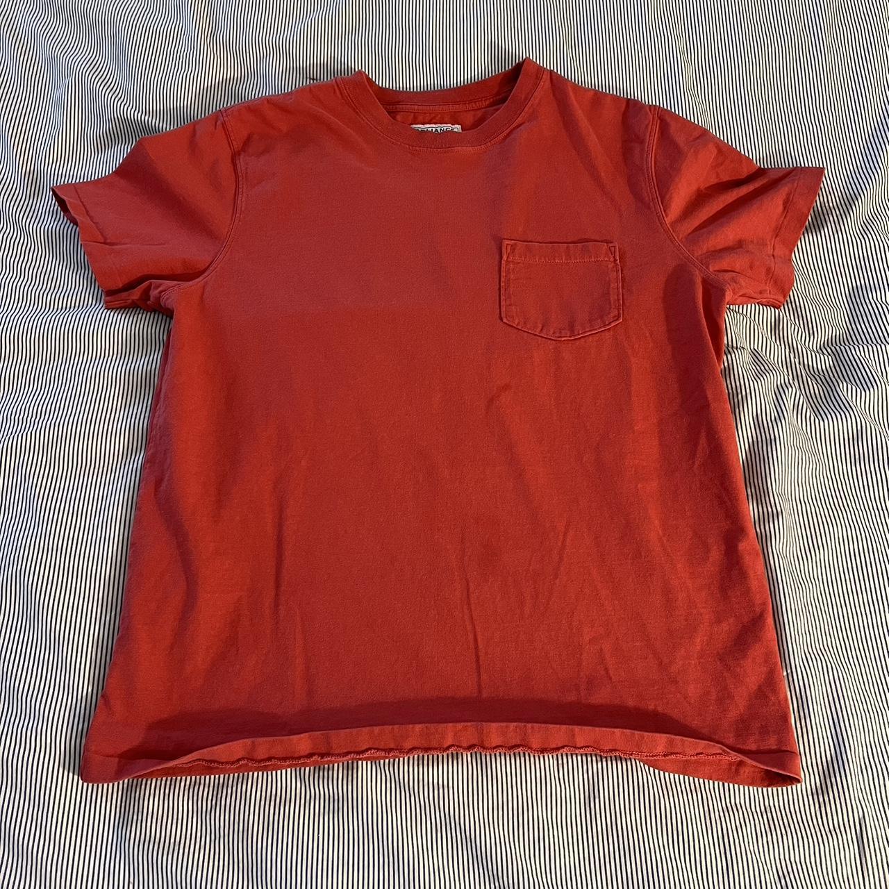 Awesome all red tee Heavy material Size L #tshirt... - Depop