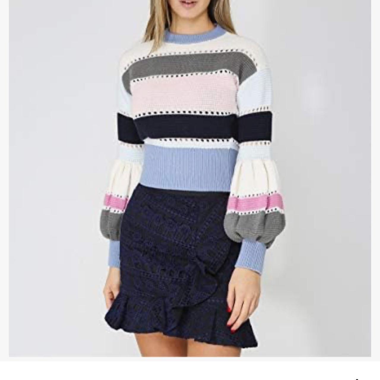 Self portrait Sweater Size M, best fit 8- small 10,... | Depop