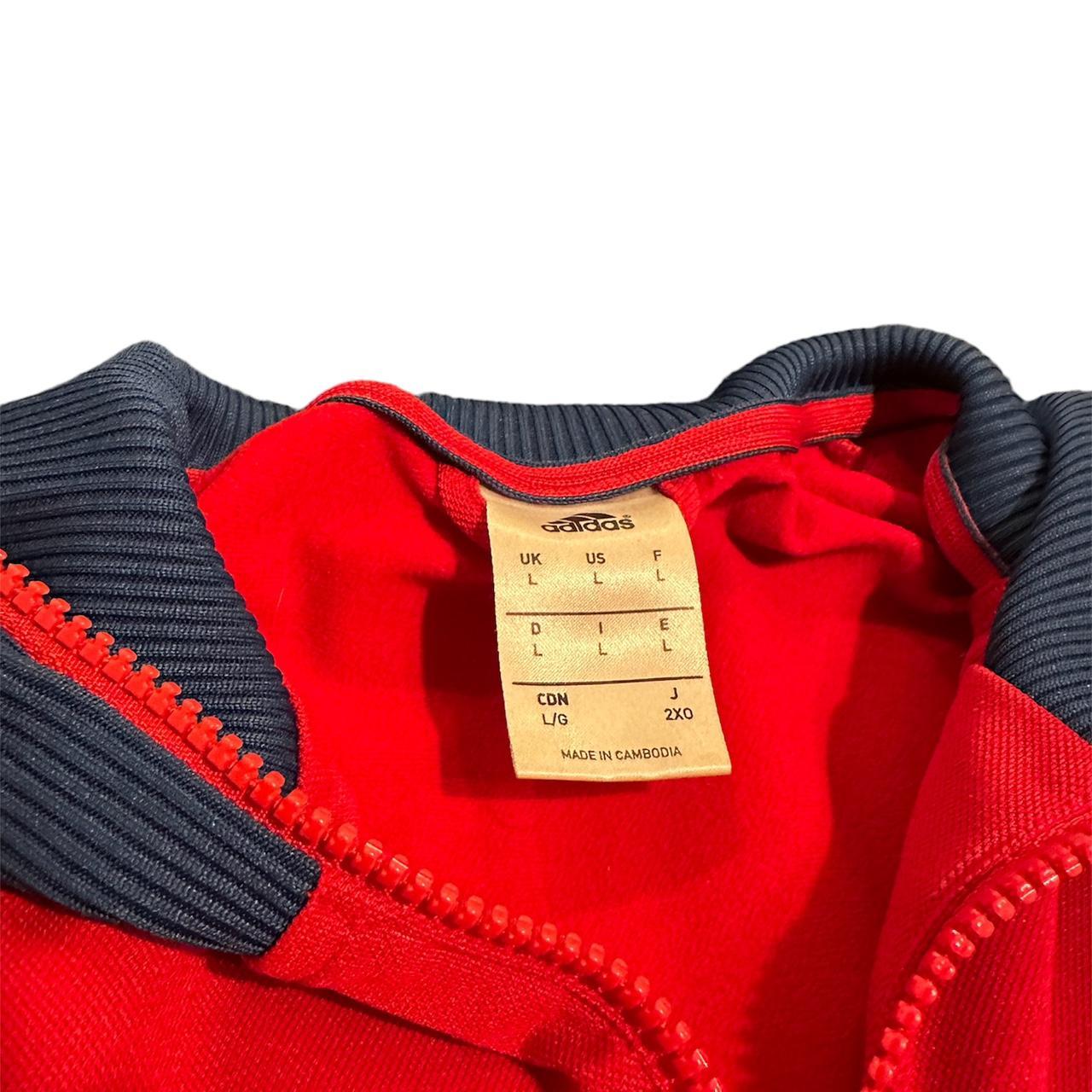 Adidas Spain national team jacket Size large Greta... - Depop