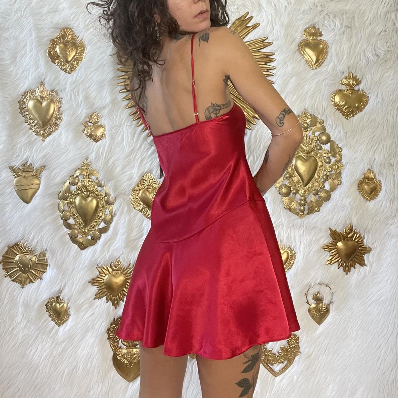 Victoria's Secret Women's Red Dress | Depop