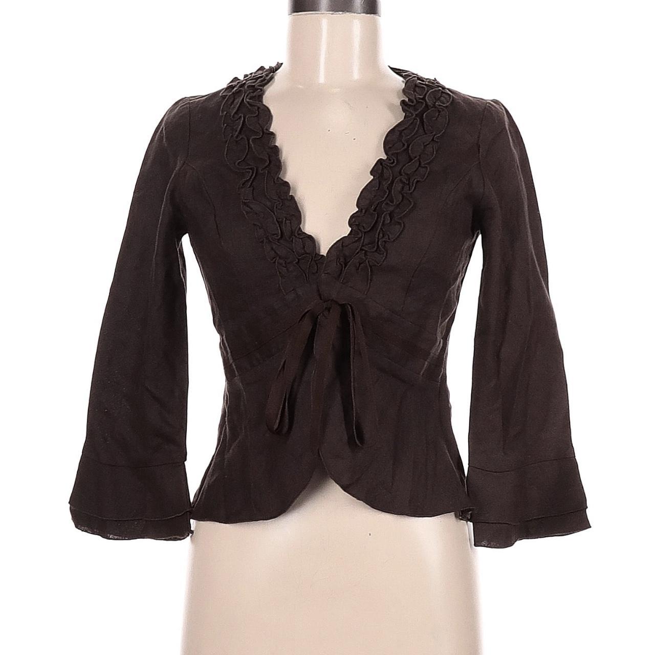 Brown Rocha. John Rocha Jacket #y2k | Depop