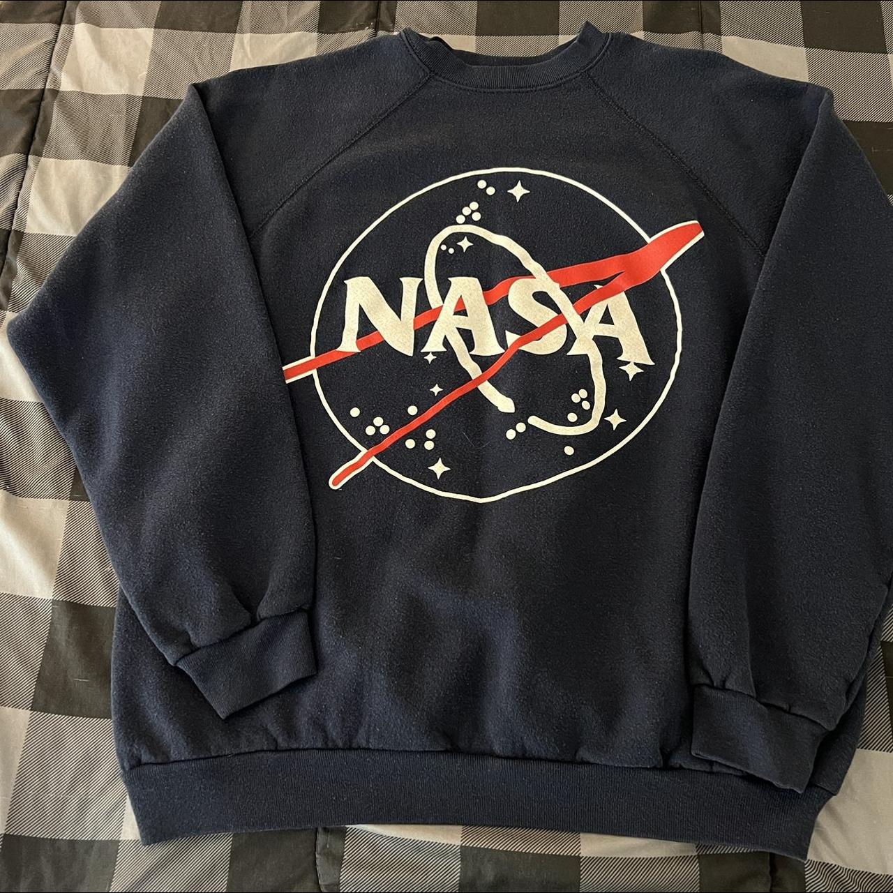 VTG Nasa pullover made In USA Tutex Men’s Size XL.... - Depop