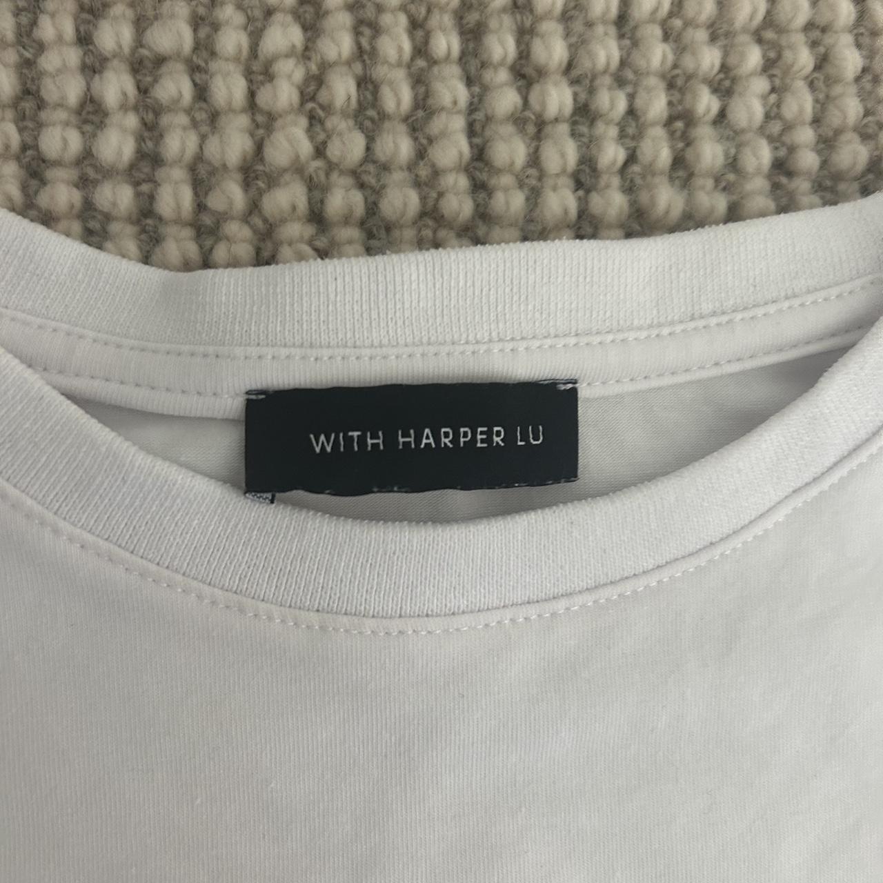 WITH HARPER LU baby tee // not sold anymore No... - Depop