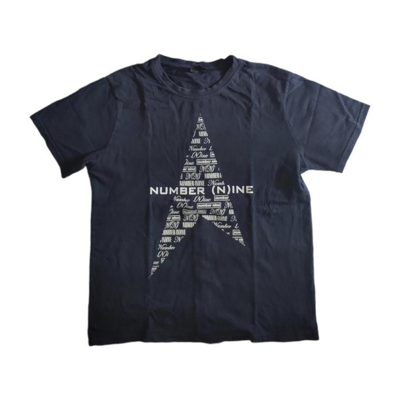 Number (N)ine Men's Navy T-shirt | Depop