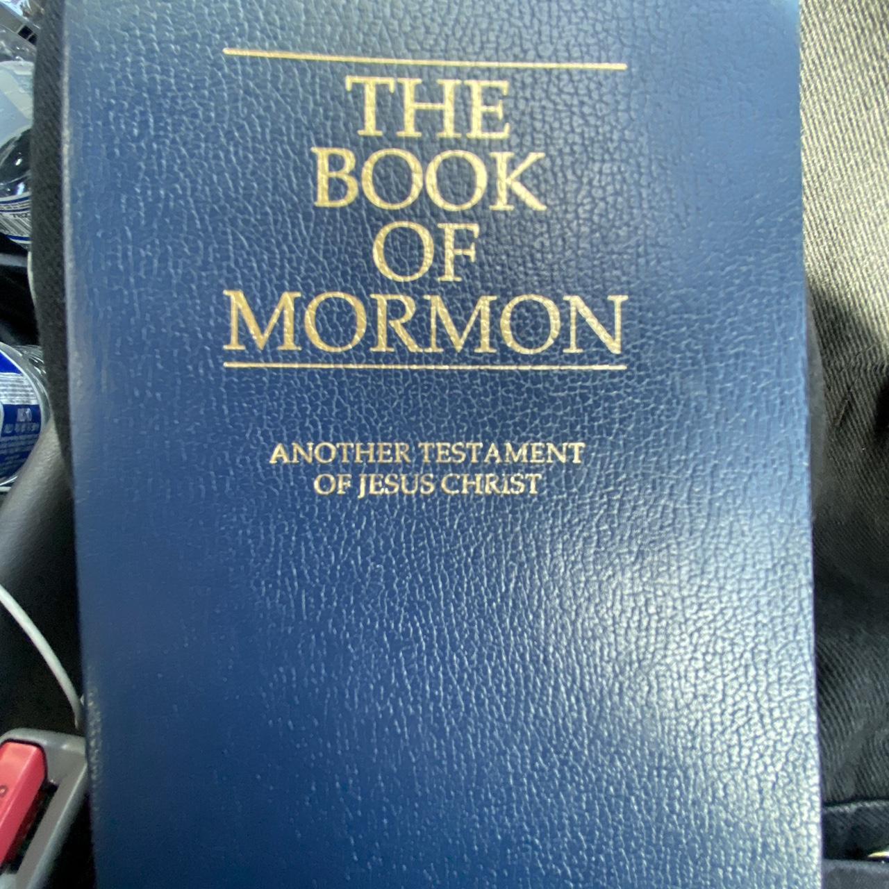 The Book of Mormon I got stopped by some dudes on... - Depop