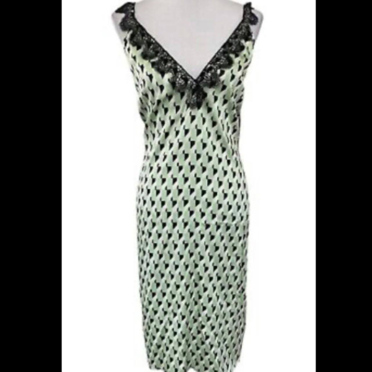 NWT Future Collective Target Mint Green Satin Slip... - Depop