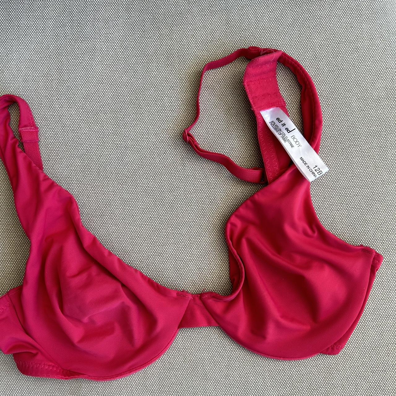 Red bra. From target. Size 12B. Super comfy and... - Depop