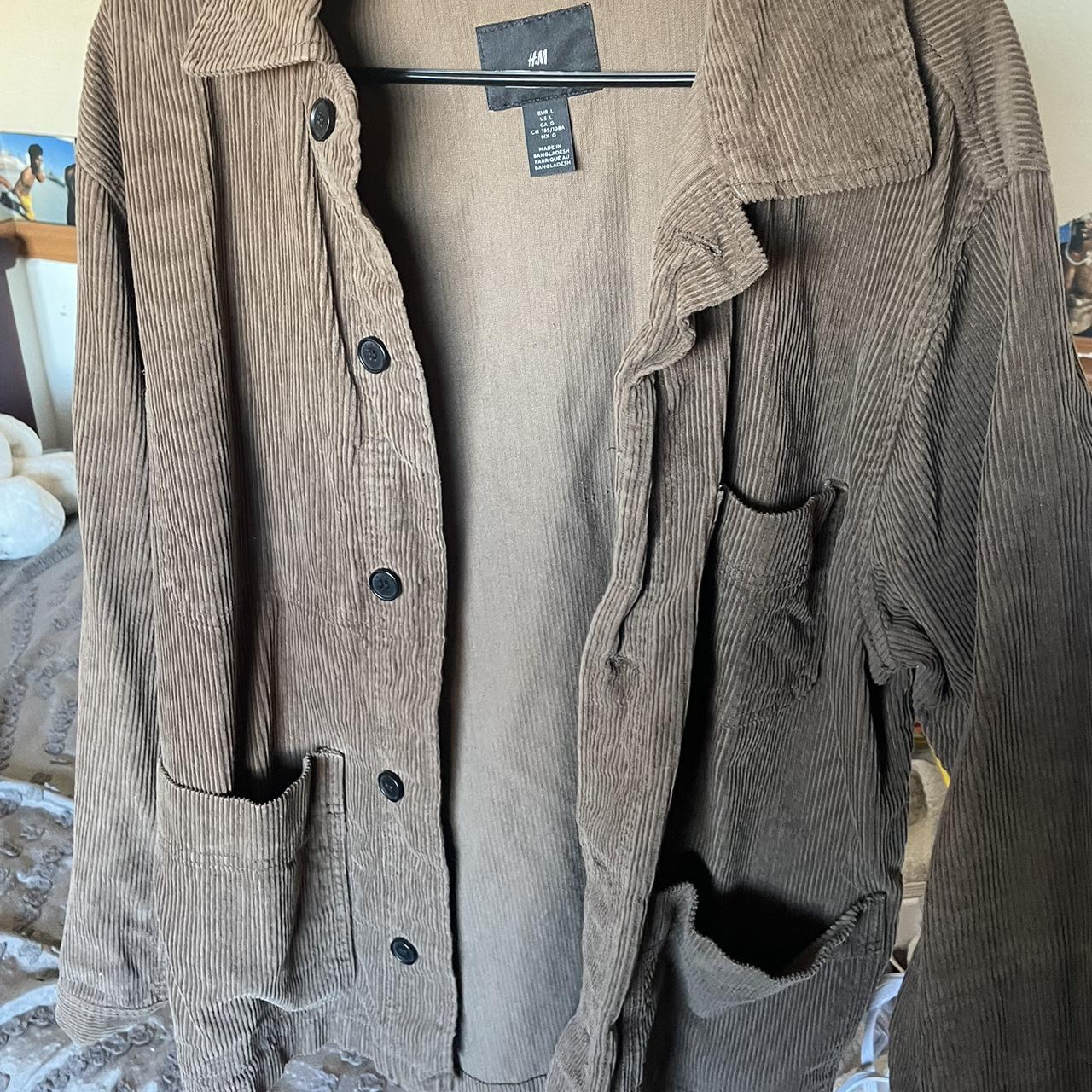 H&M Men's Brown Jacket | Depop