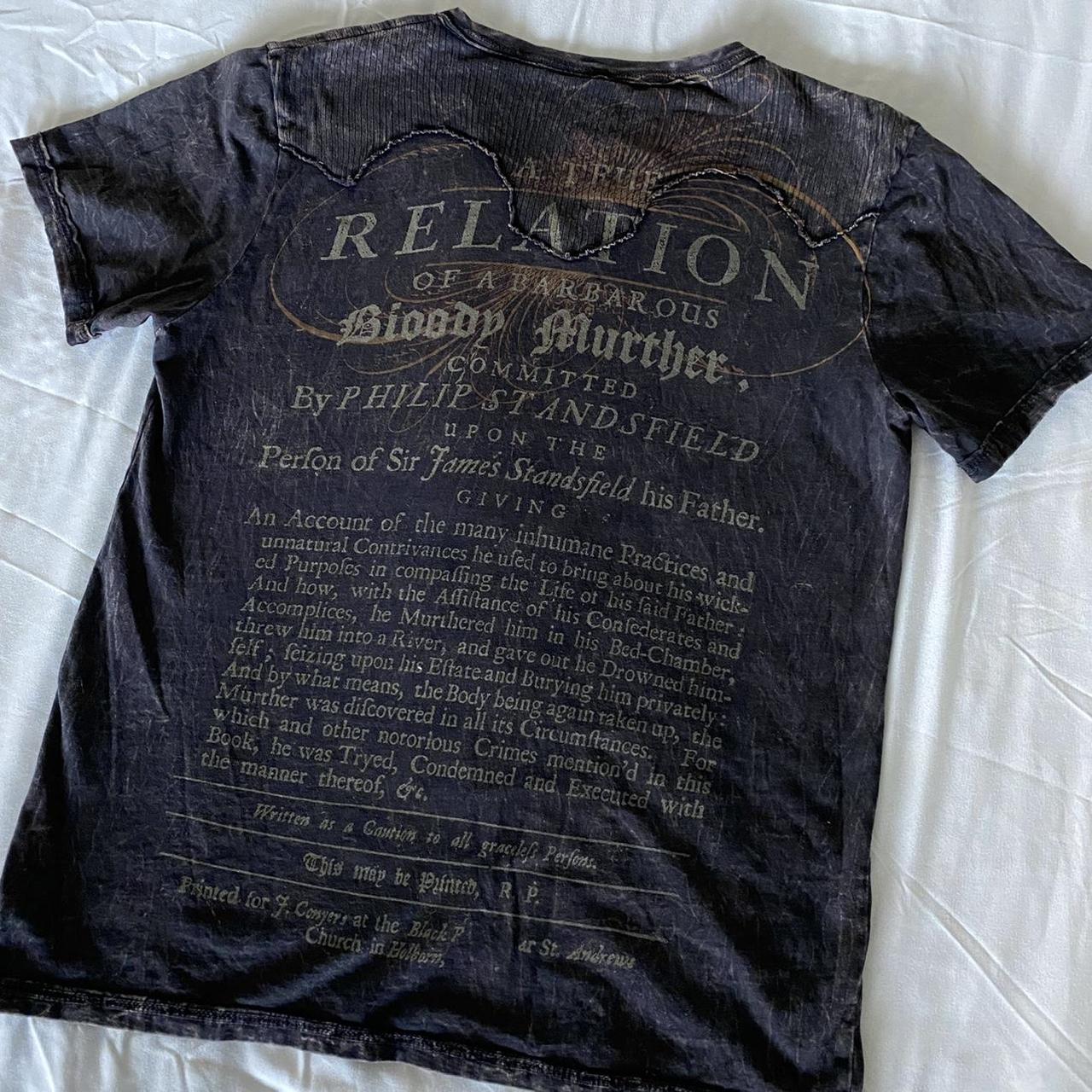 Grunge Ram Skull Shirt Cyber y2k mall goth... - Depop