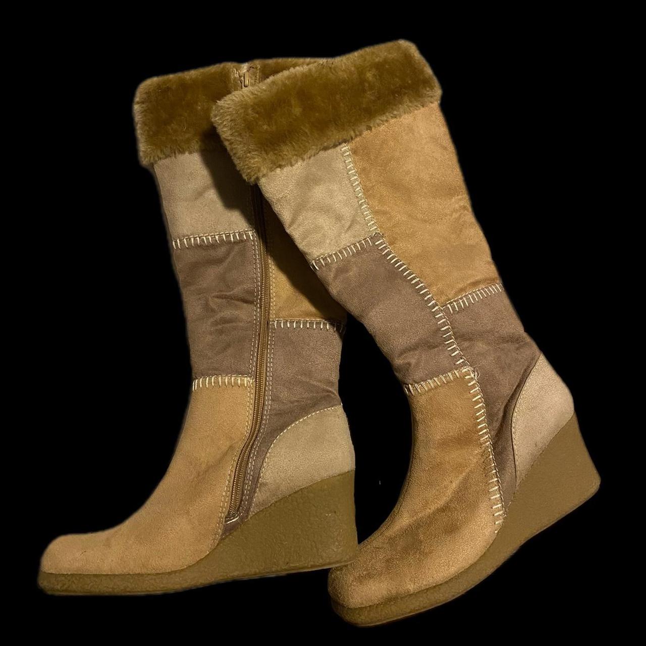 Women's Tan and Brown Boots | Depop