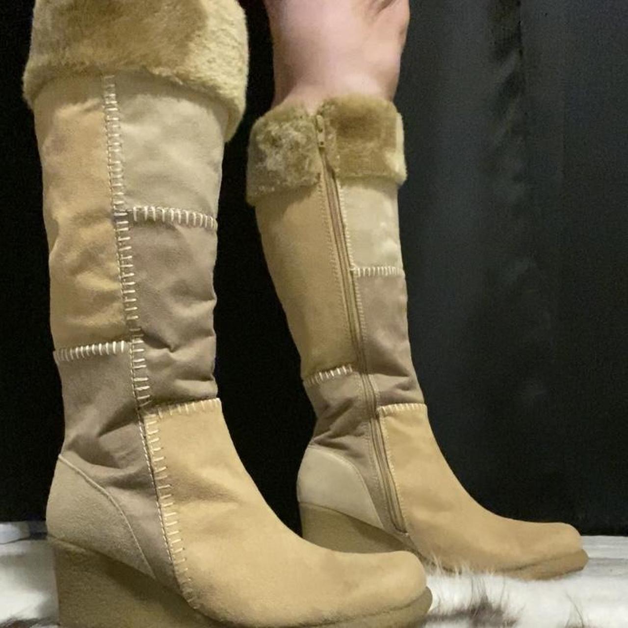 Women's Tan and Brown Boots | Depop