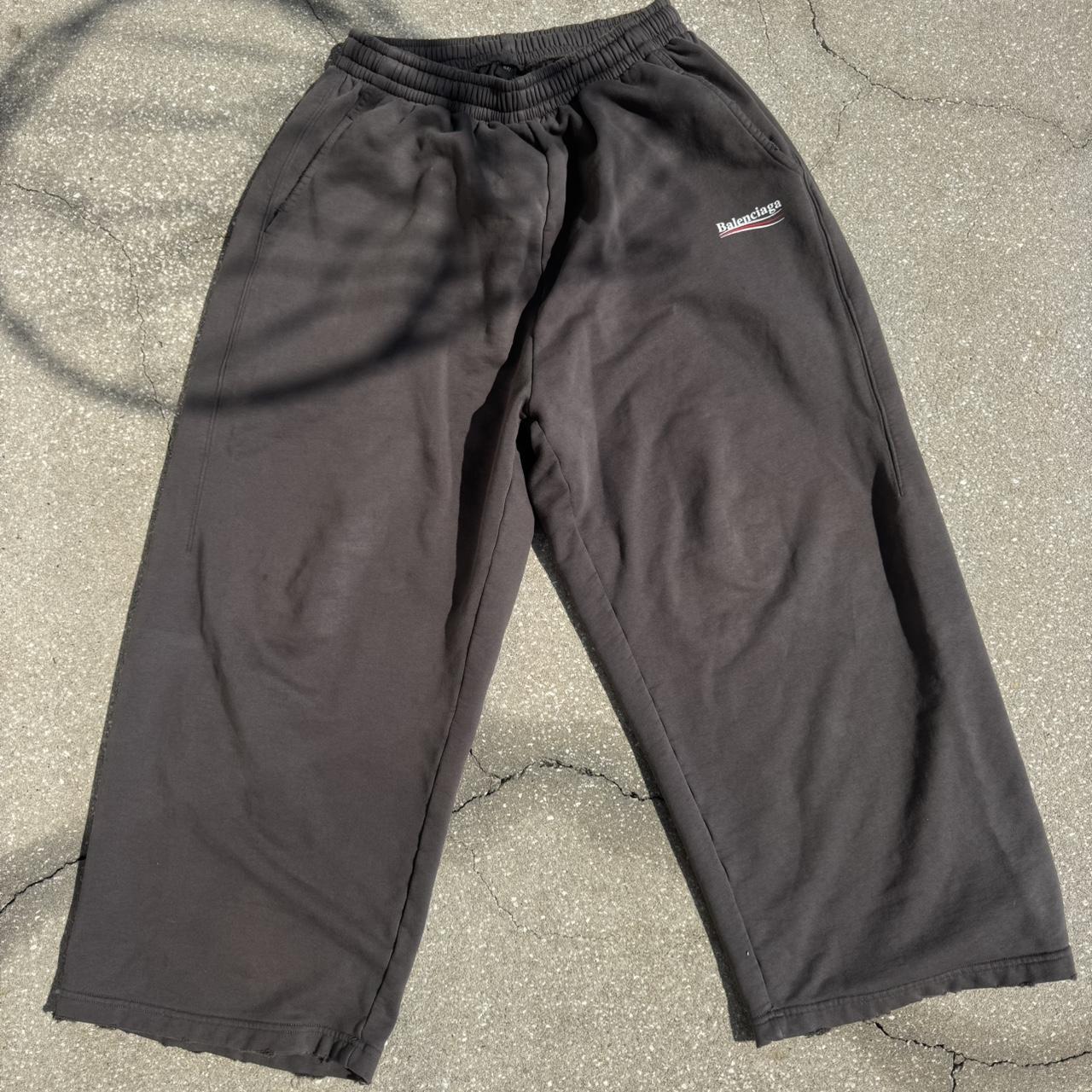 Balenciaga political campaign sweatpants. Size small... | Depop