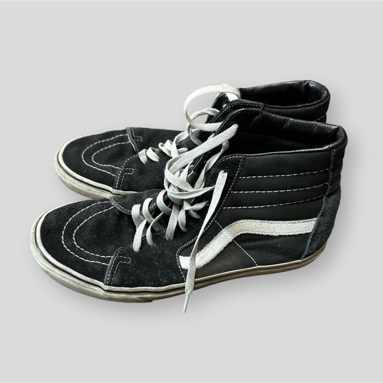 👟 High Top Beat Up and Worn Out Vans - Vintage Cool... | Depop