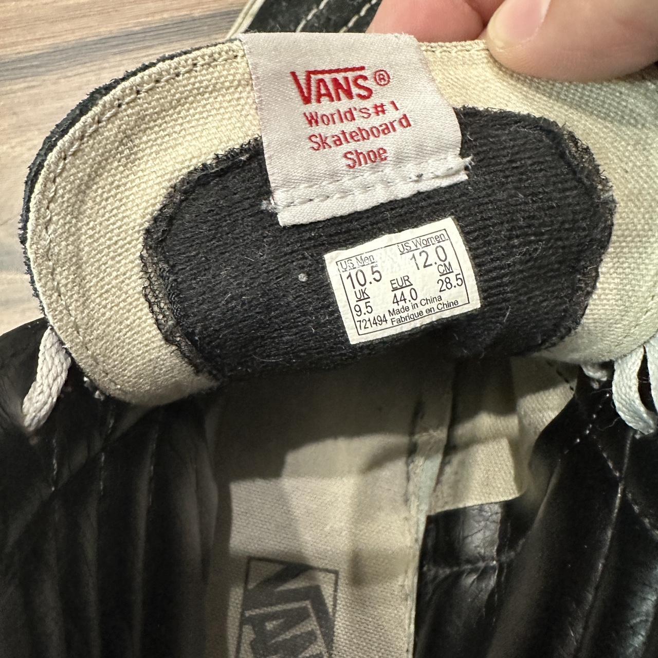 👟 High Top Beat Up and Worn Out Vans - Vintage Cool... | Depop