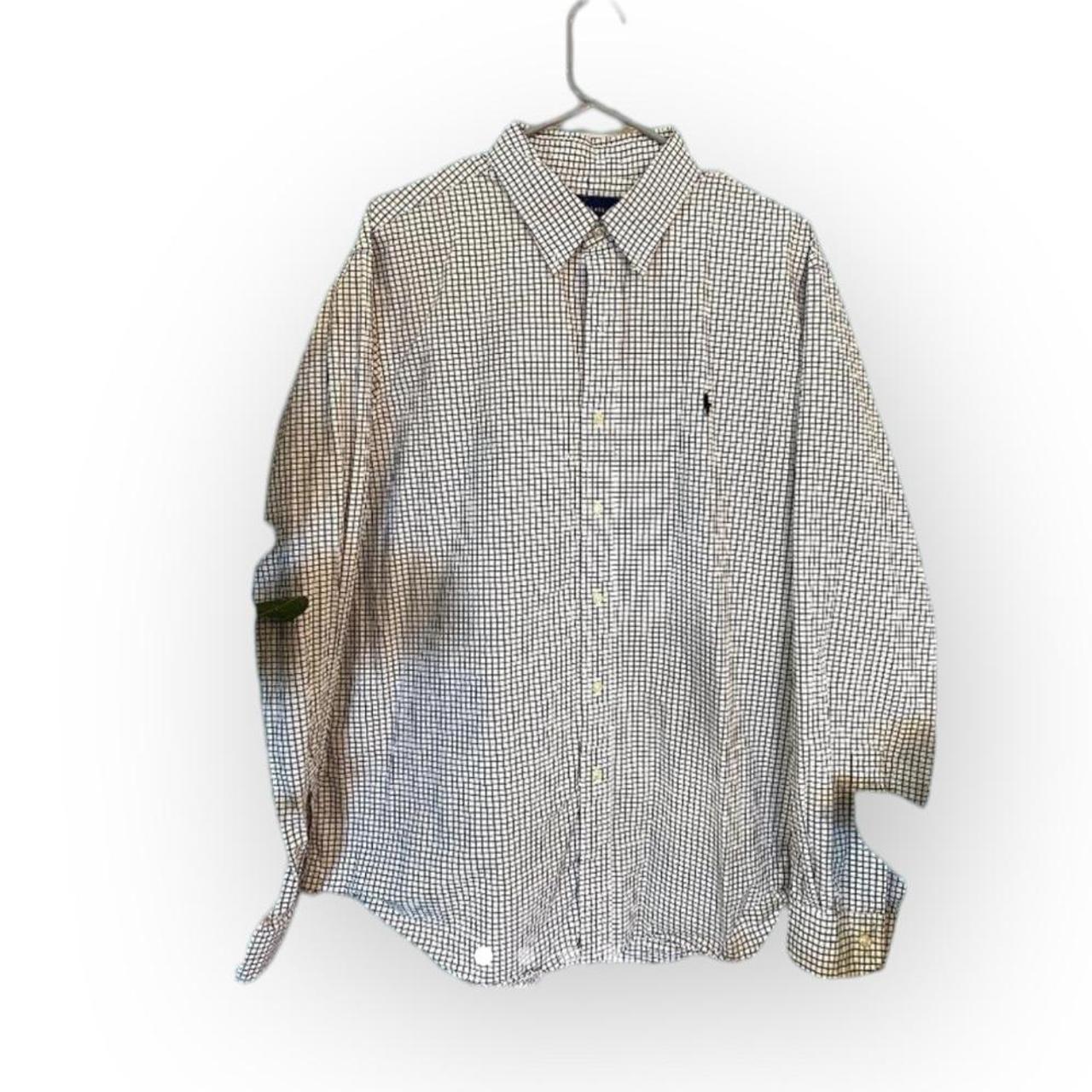 👕 Polo Button-Down Shirt - Classic Style in XL!... - Depop