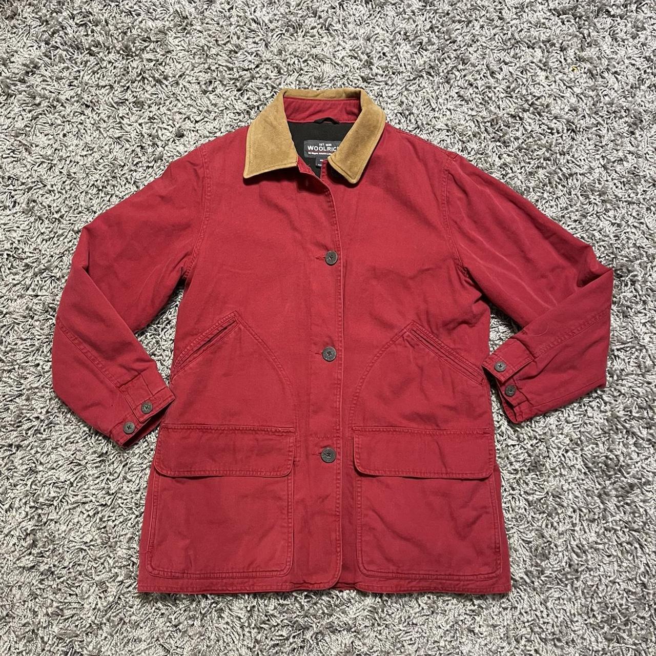 Woolrich Chore Coat Size M Lined and Super Well... - Depop