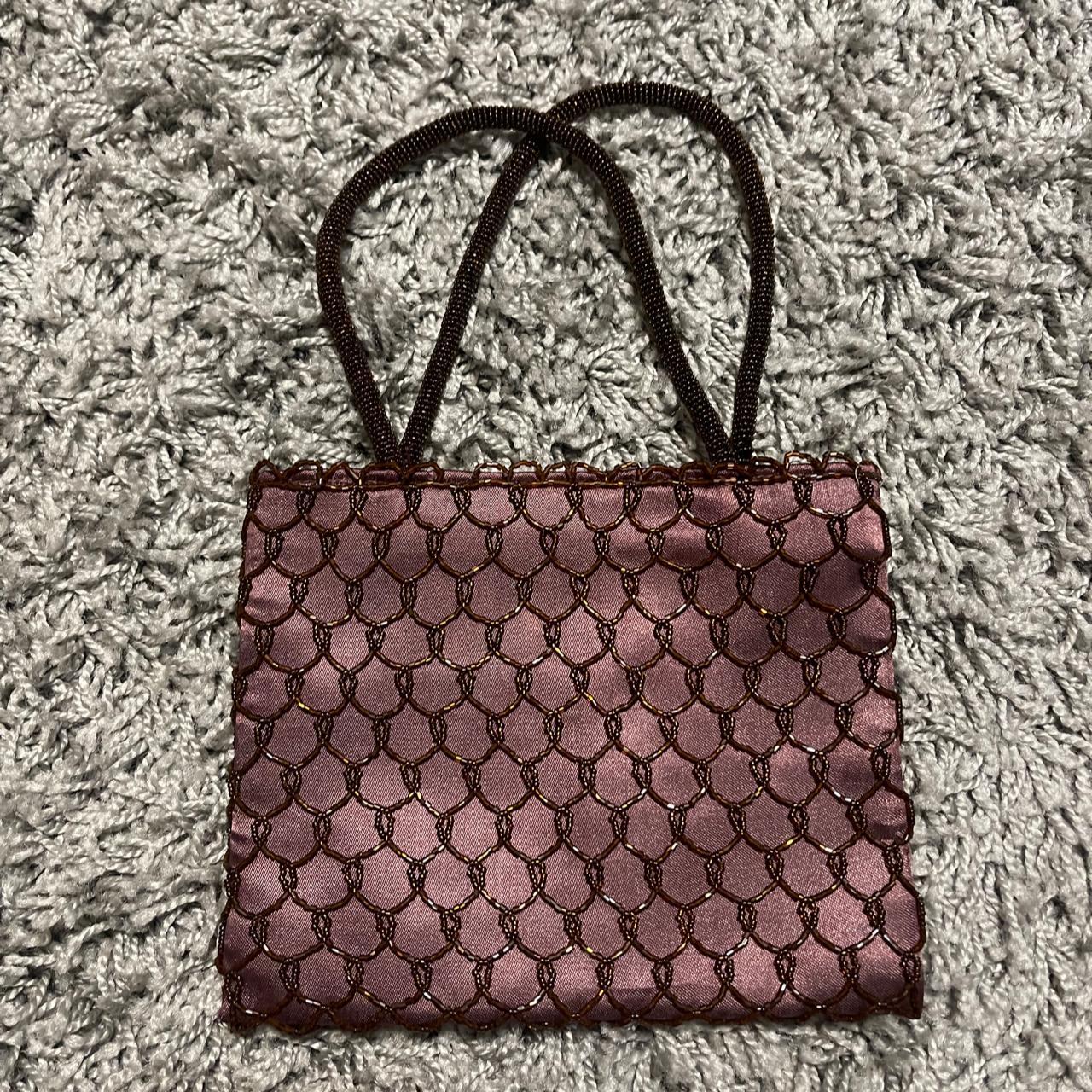 Vintage 50's Beaded Purse Missing one little loop... - Depop