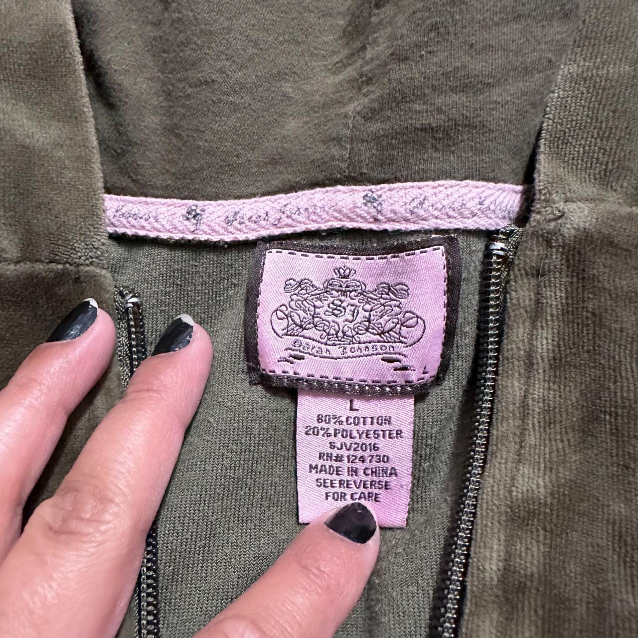 Y2k Juicy Track Suit Doupe Sarah Johnson Size L... - Depop