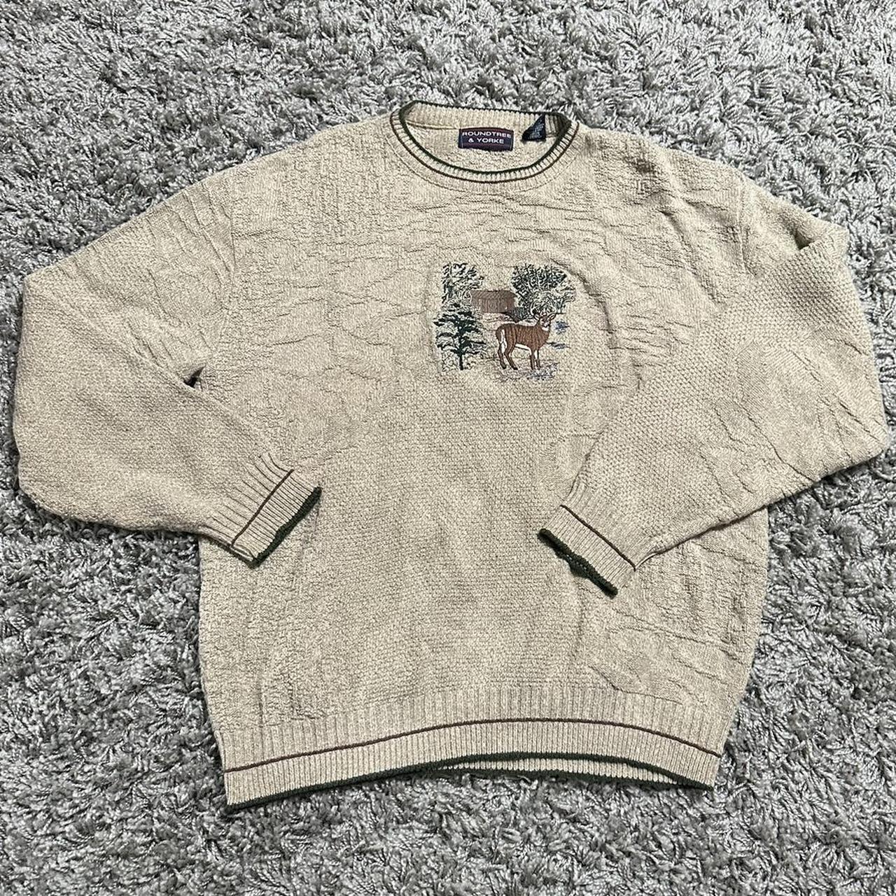 Vintage Tan Granola Girl Cottage Core Deer... - Depop