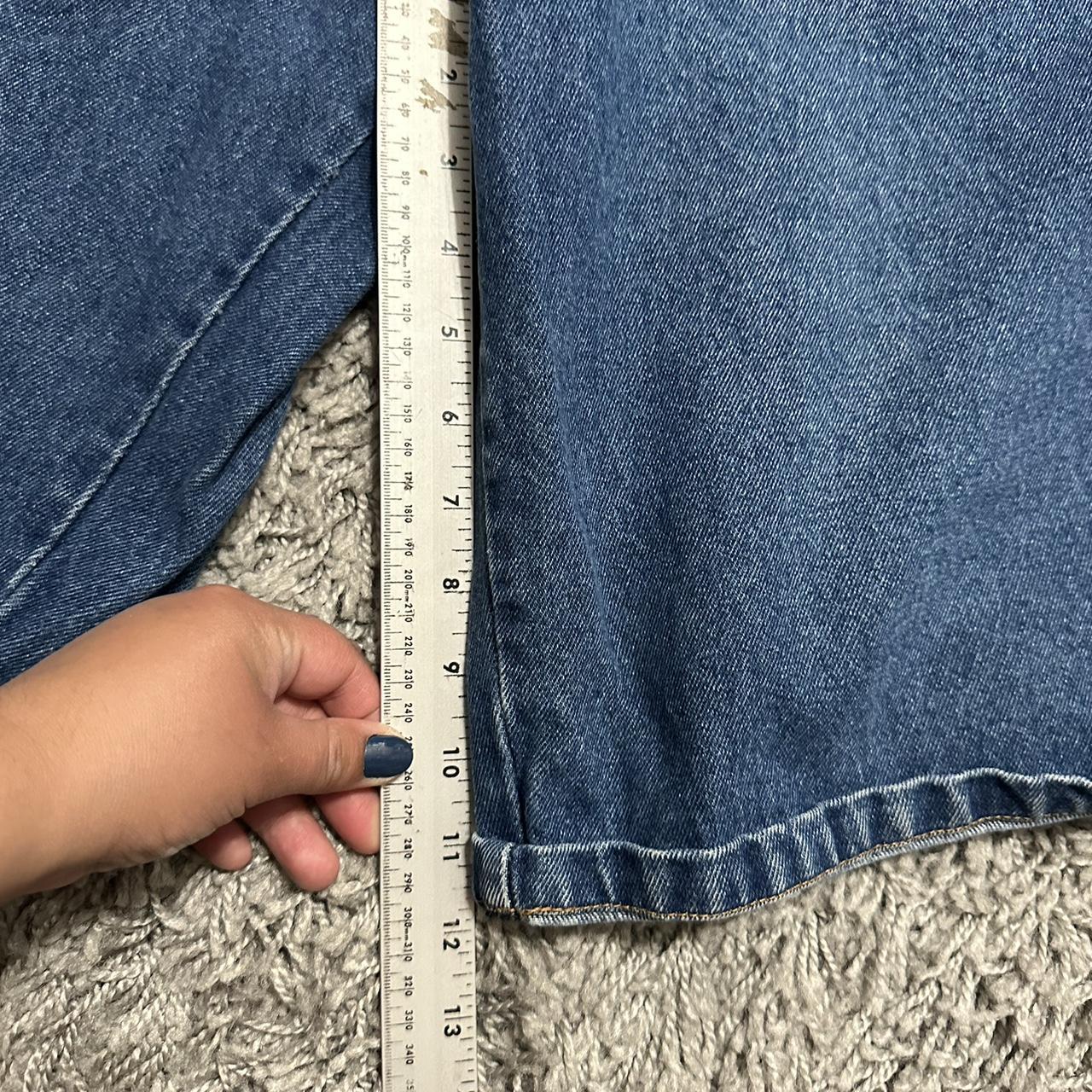 2000s Fubu Denim Jorts Size 34 Measurements in... | Depop