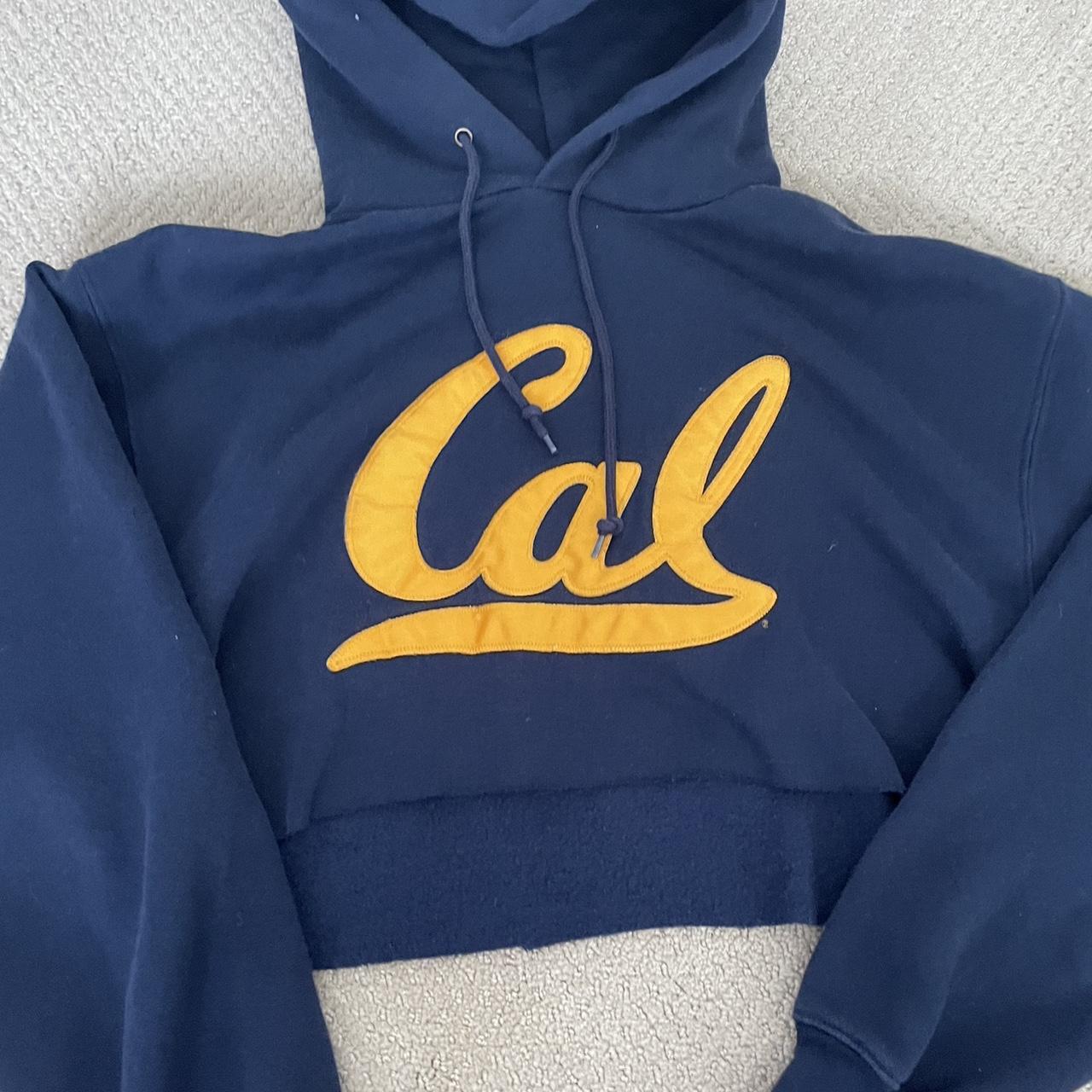 Cal Berkeley cropped hoodie #cal - Depop