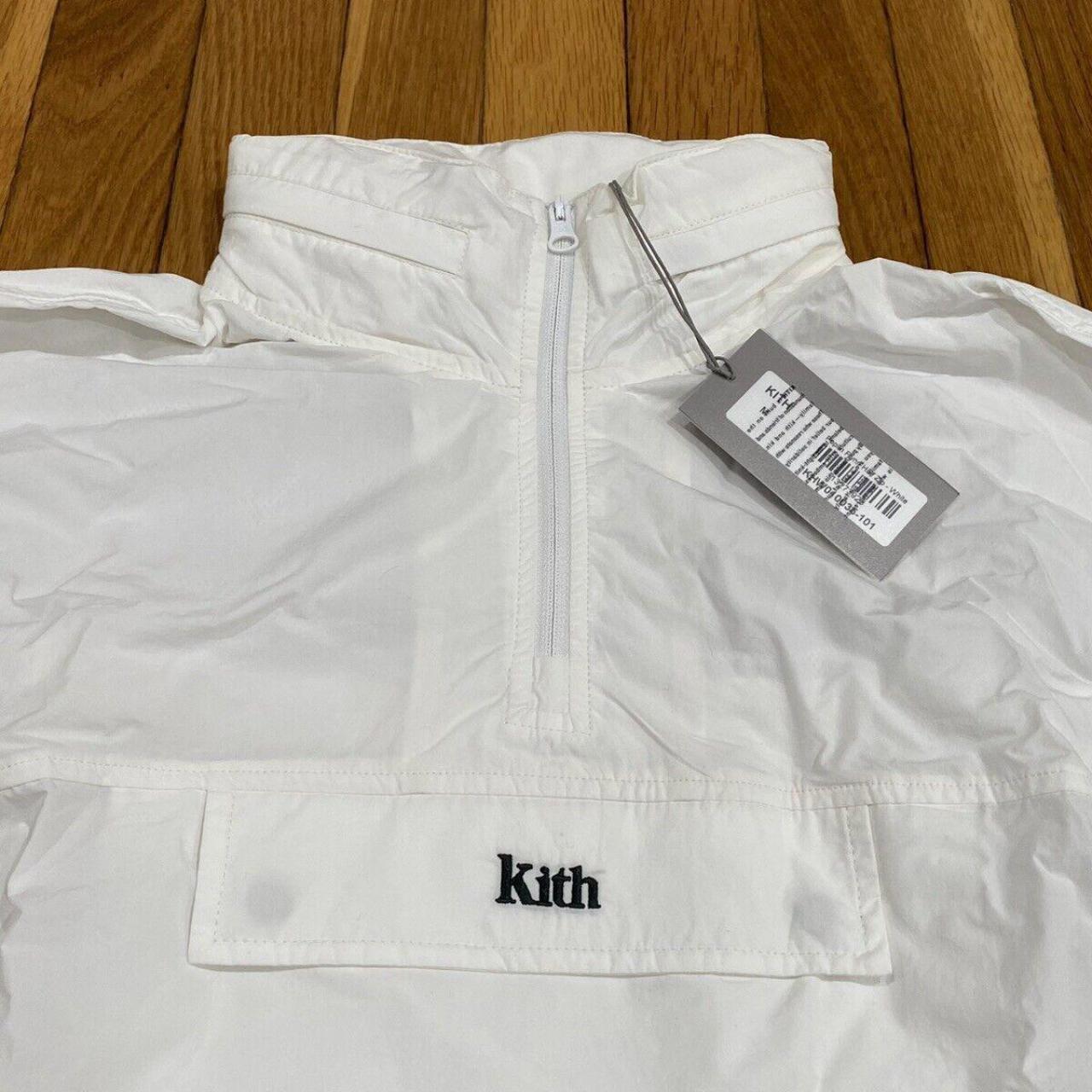 Kith Jacket Poplin Flynn Half Zip Womens Medium... - Depop