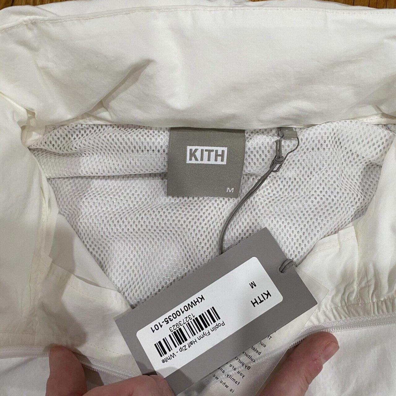Kith Jacket Poplin Flynn Half Zip Womens Medium... - Depop