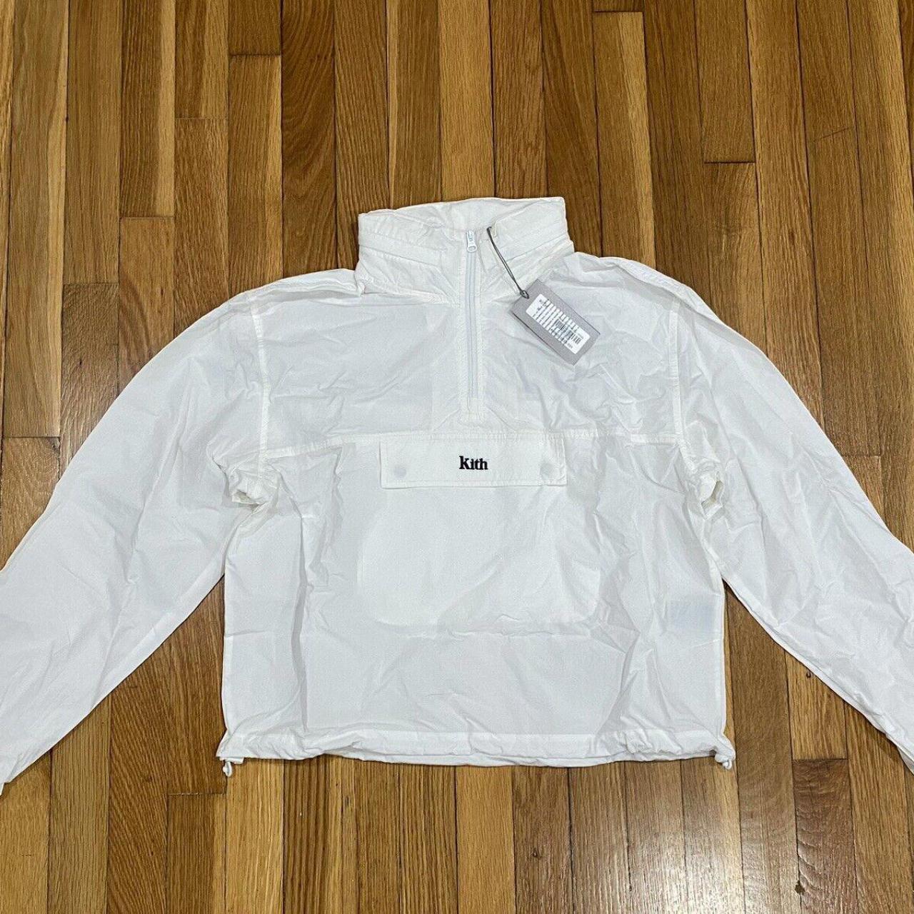 Kith Jacket Poplin Flynn Half Zip Womens Medium... - Depop