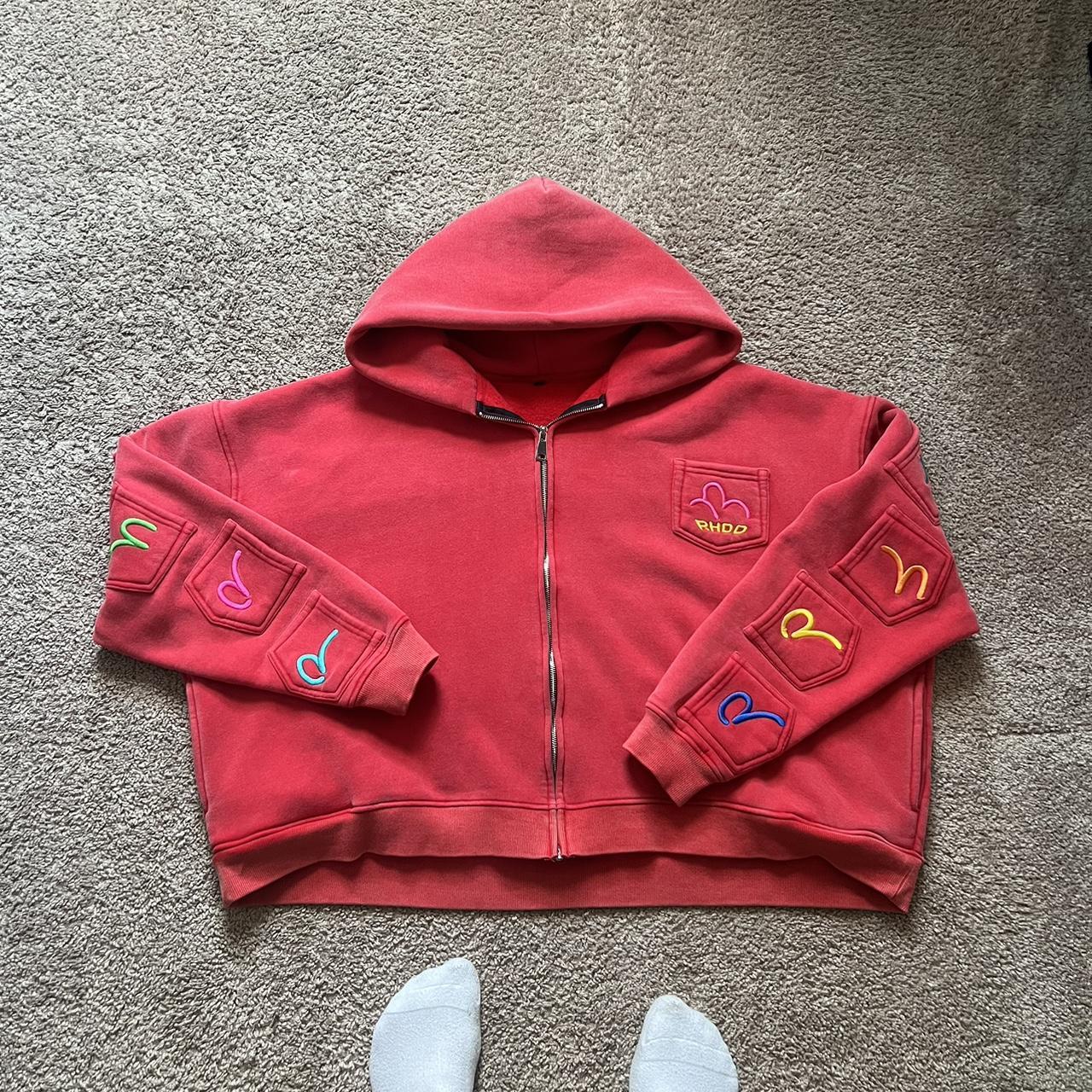Gv gallery x HMDD zip up 500 made!!! Throw offers - Depop