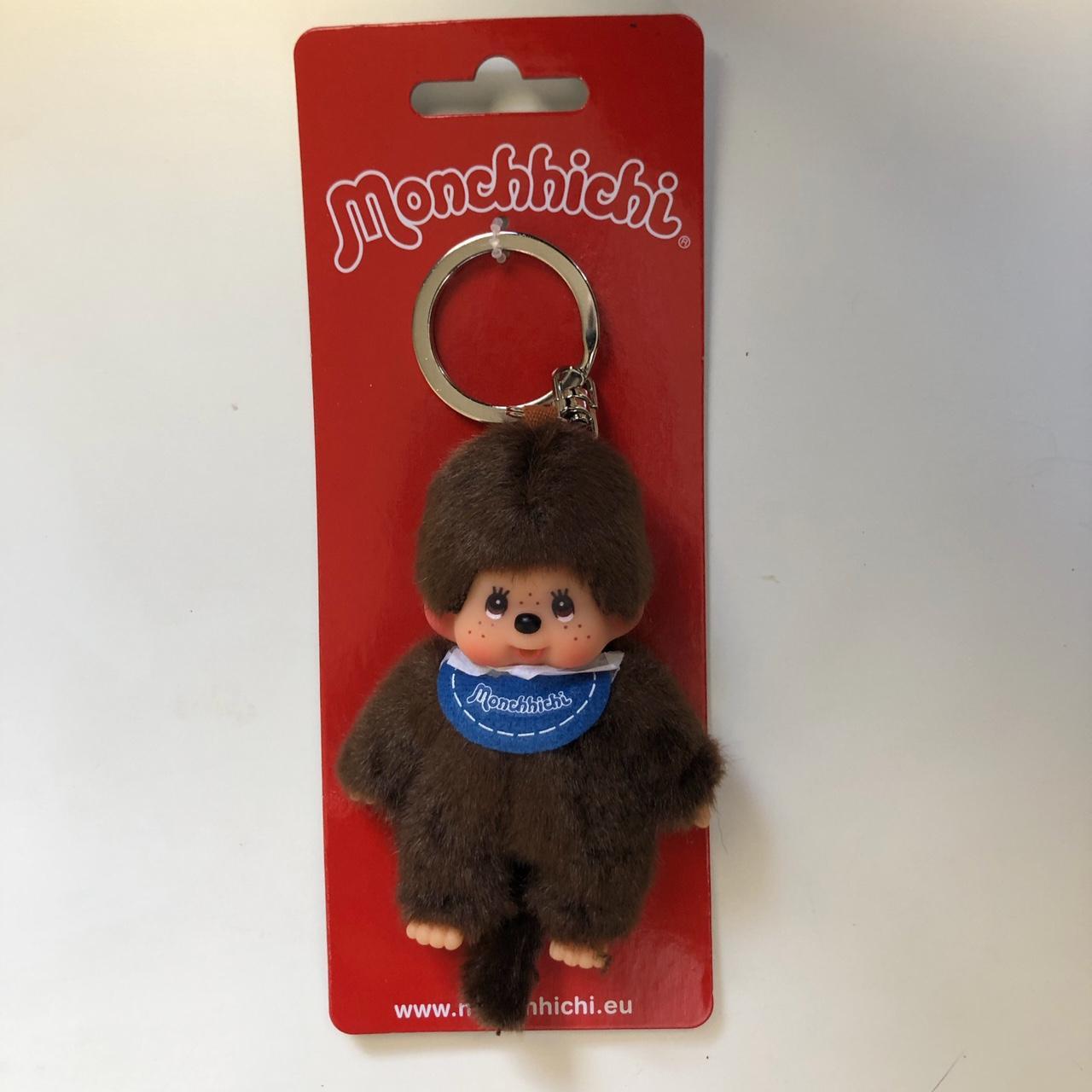 AUTHENTIC Monchhichi Keychain Japanese Monkey Baby... | Depop