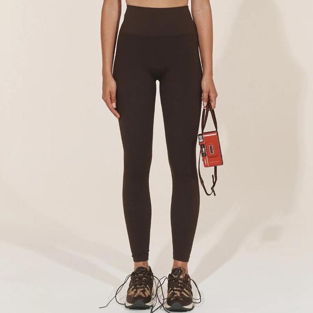 Pinky & Kamal BAMBOO FORME LEGGING - JAVA BROWN RRP... - Depop