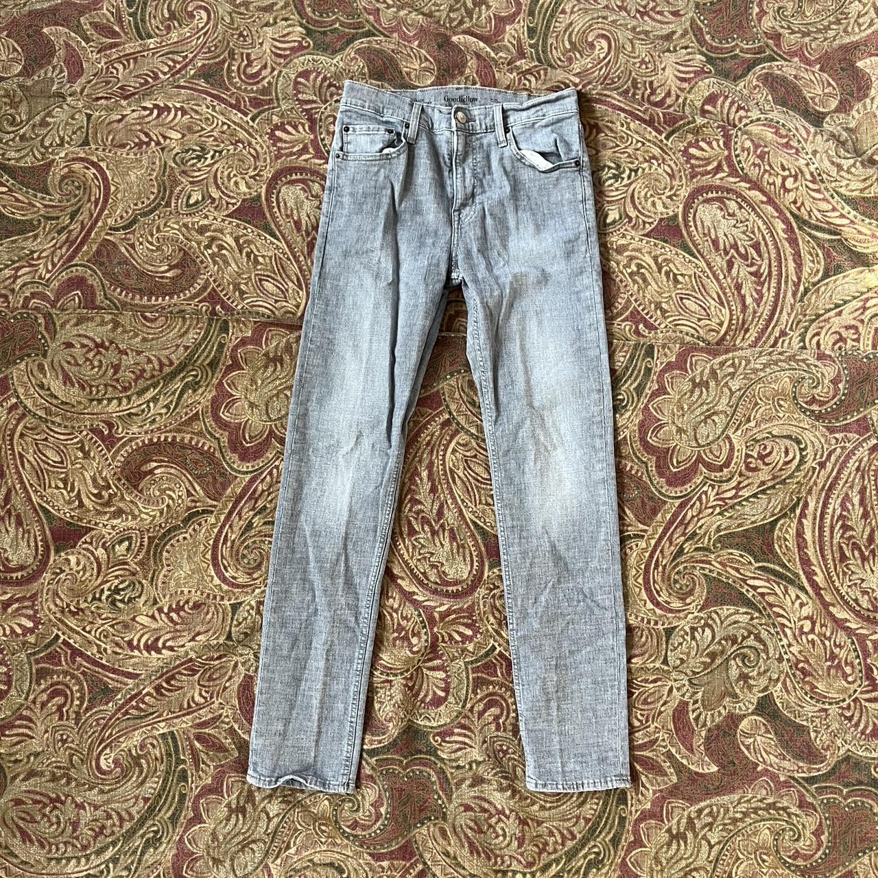 blue light wash Goodfellow pants very comfortable,... - Depop