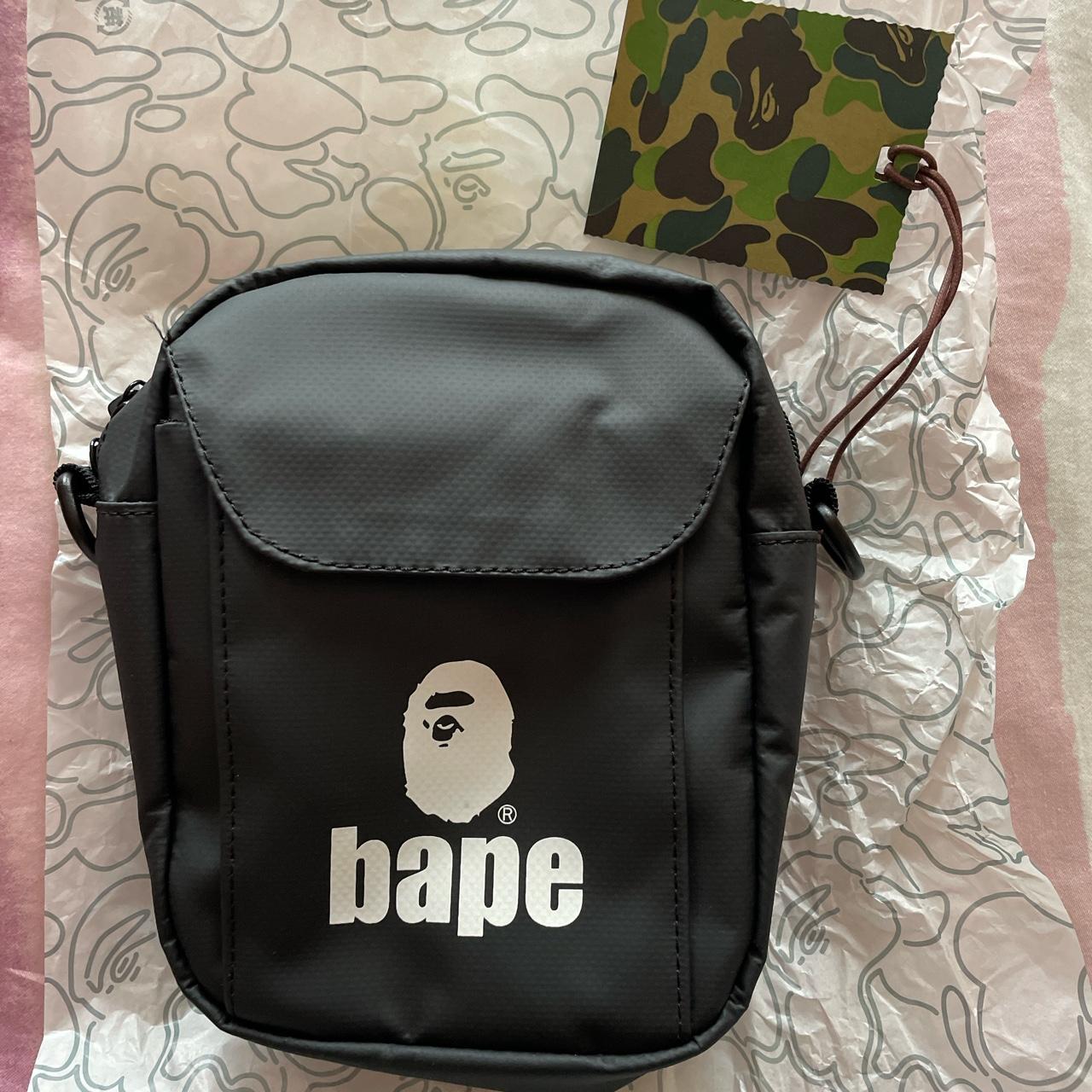 BAPE side bag accessory from Japanese exclusive pack. - Depop