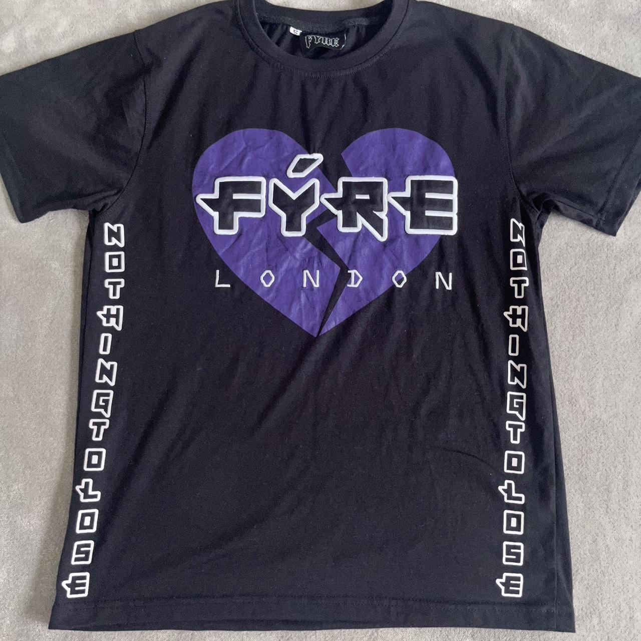 Fyre London Purple Tshirt Size S In great... - Depop