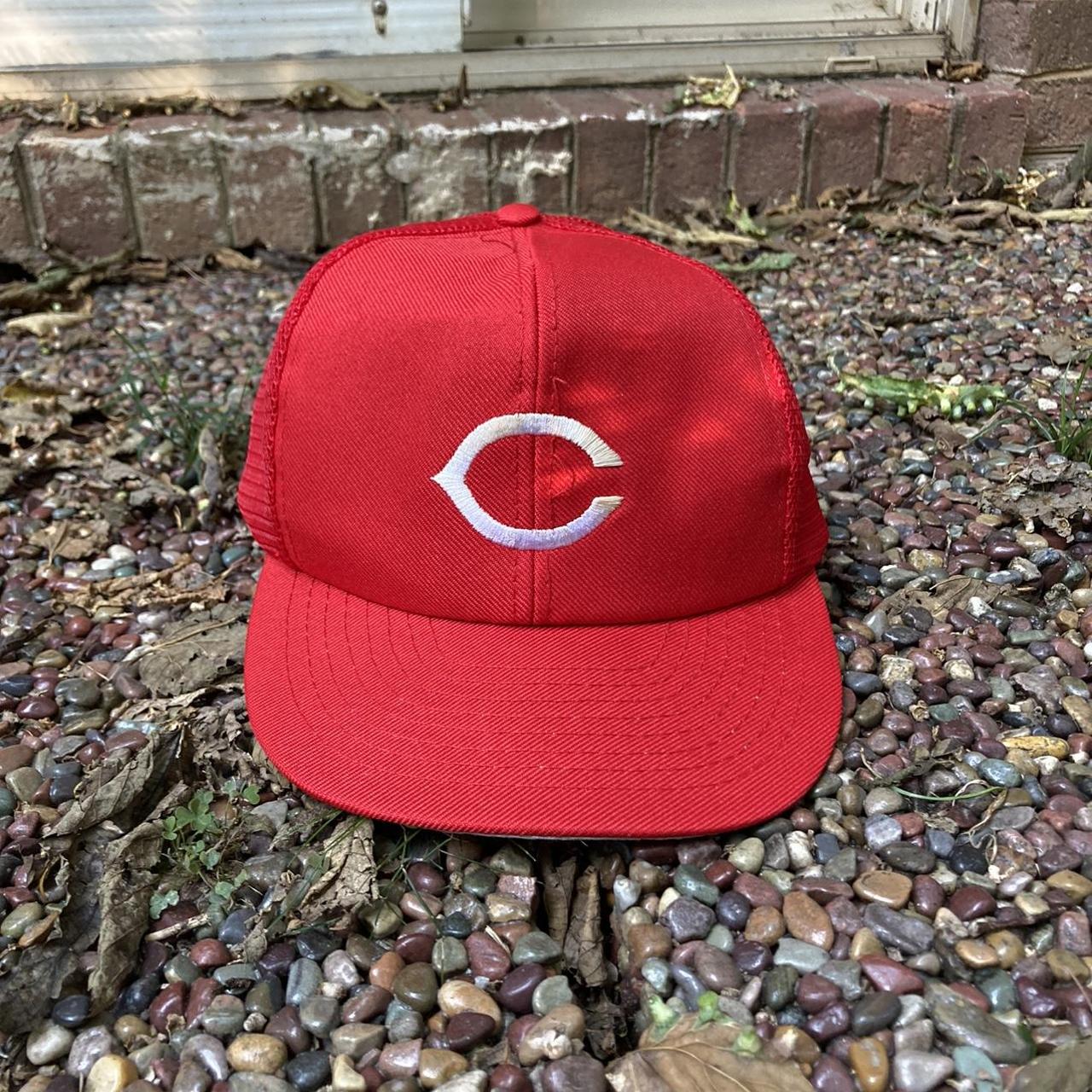 Vintage Annco Cincinnati Reds mesh back snapback.... - Depop