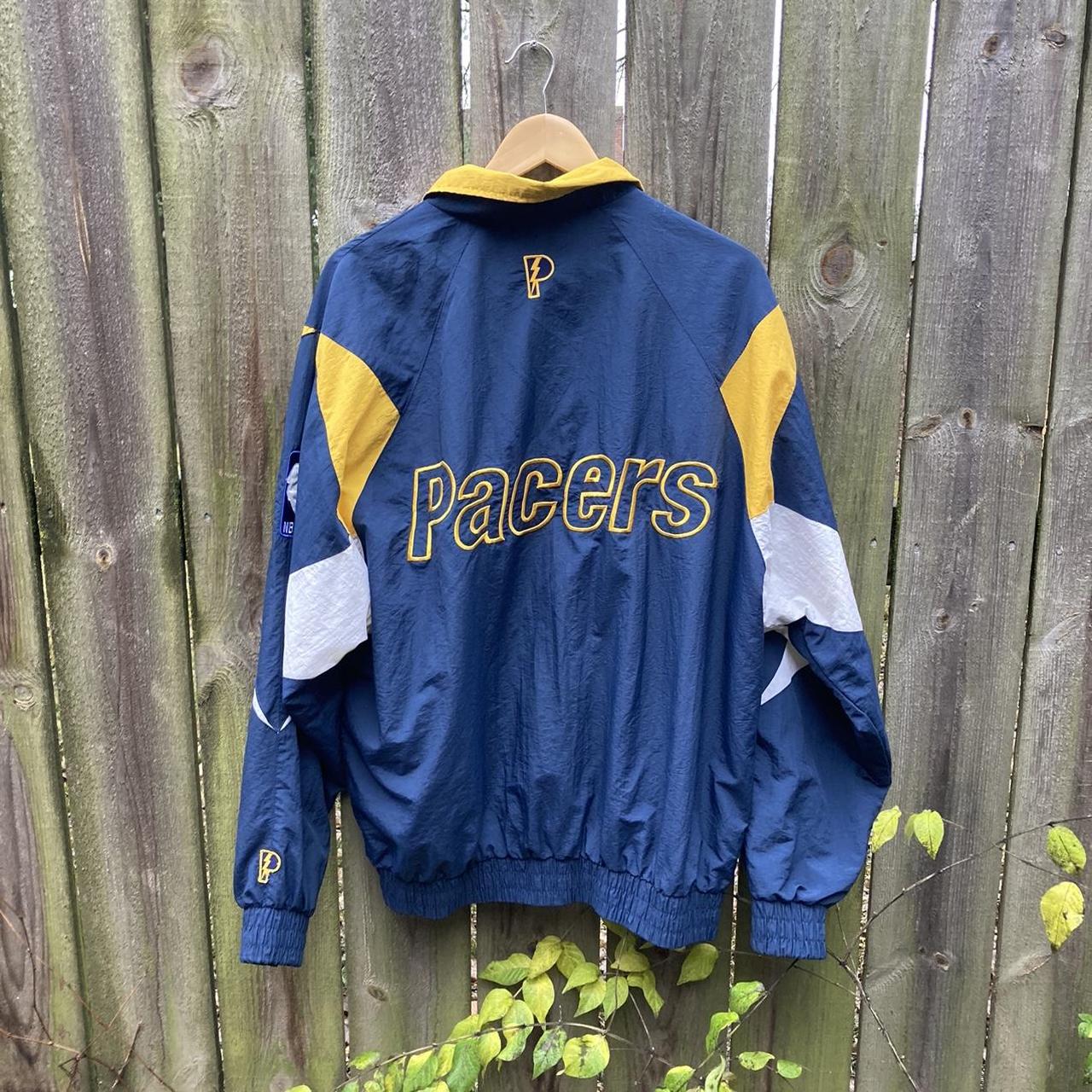 Vintage 90’s Pro Player Indiana Pacers windbreaker.... - Depop
