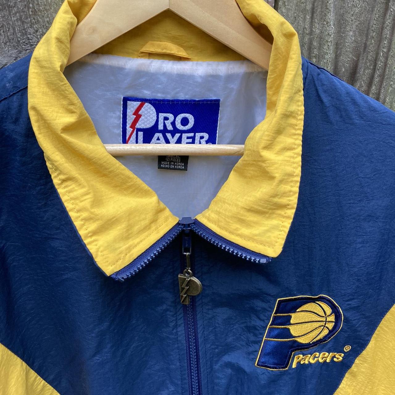 Vintage 90’s Pro Player Indiana Pacers windbreaker.... - Depop
