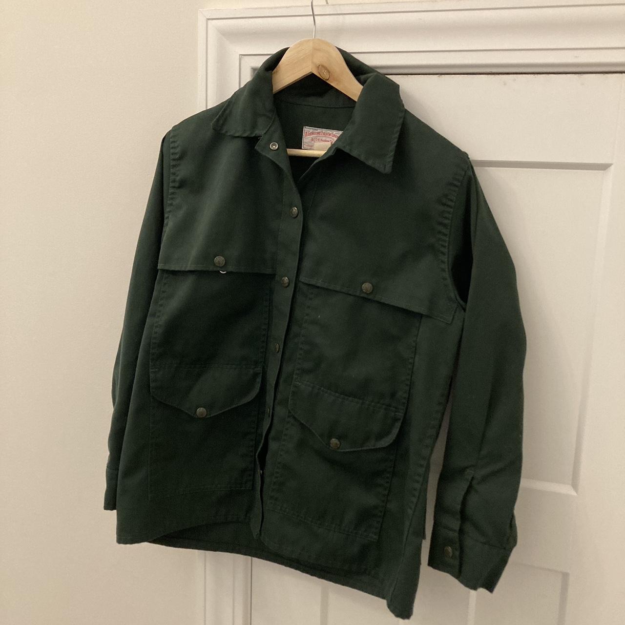 Vintage Filson Cruiser Style 341 Forest Green... | Depop