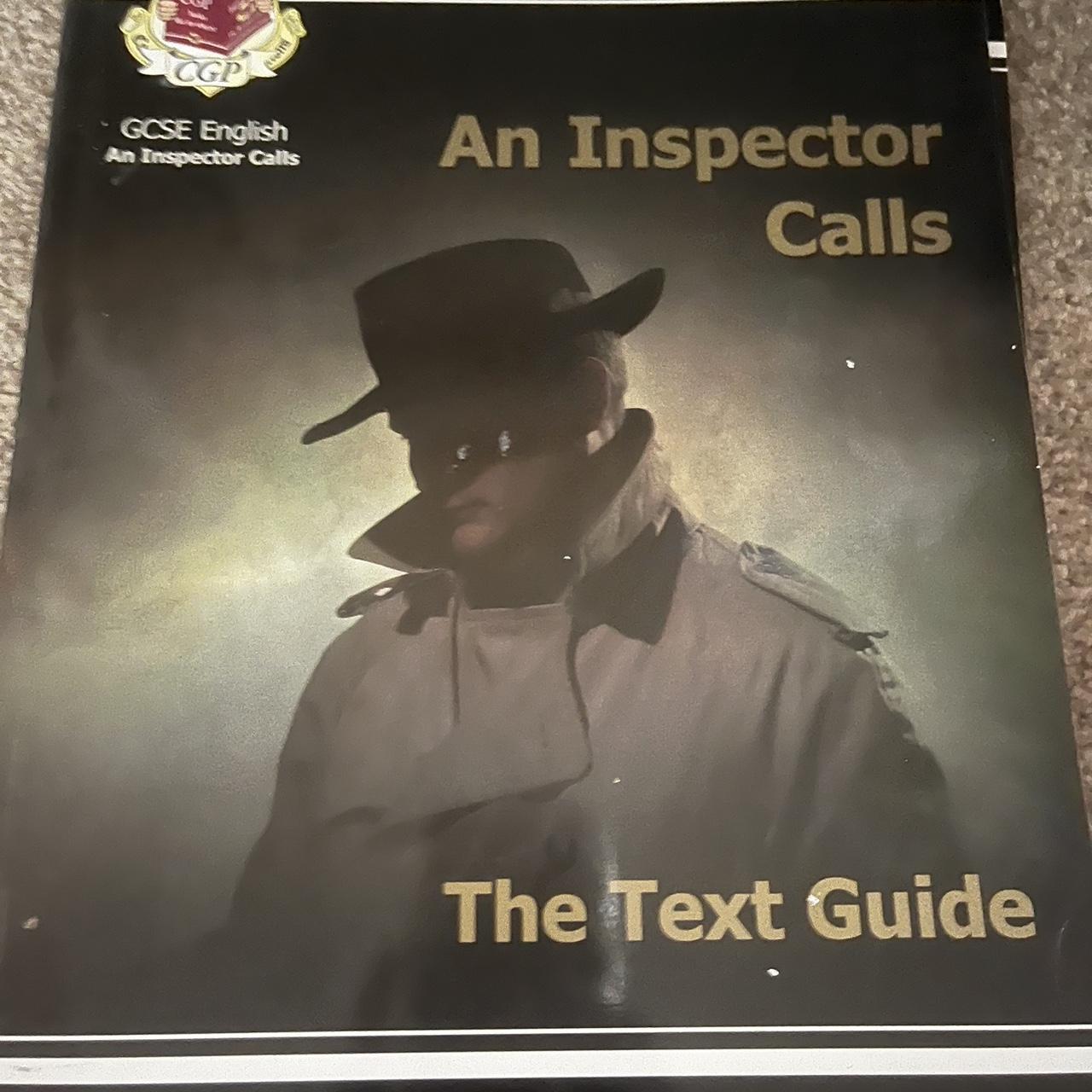 cgp gcse english literature an inspector calls text... - Depop