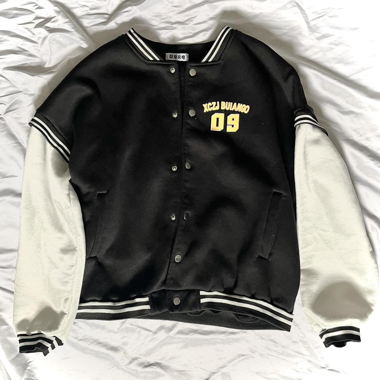 *Oversized "Baseball" Jacket!* Length: 23... - Depop