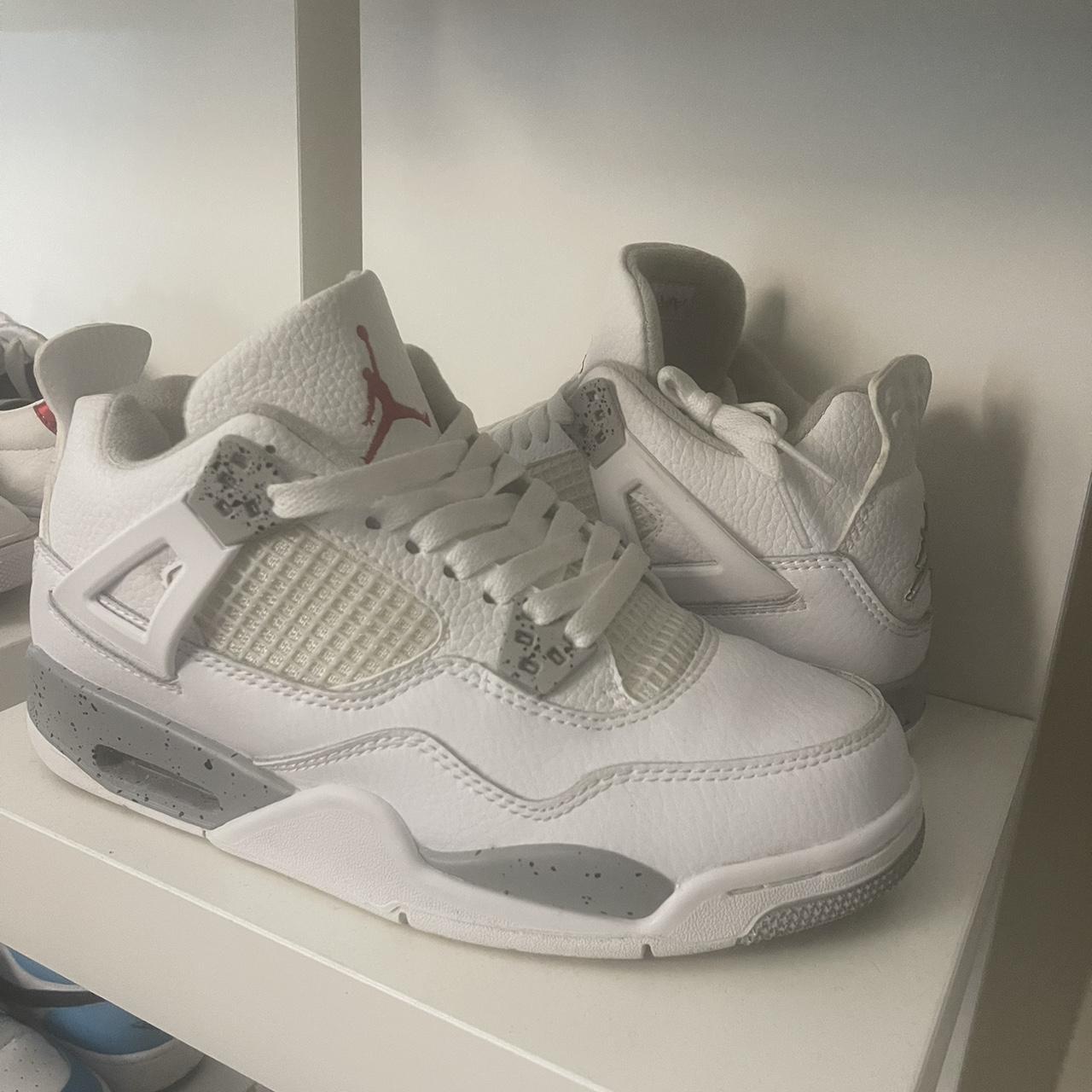 Jordan 4 Oreos Worn once 6.5Y (8W) (6.5M) RRP: $400 - Depop