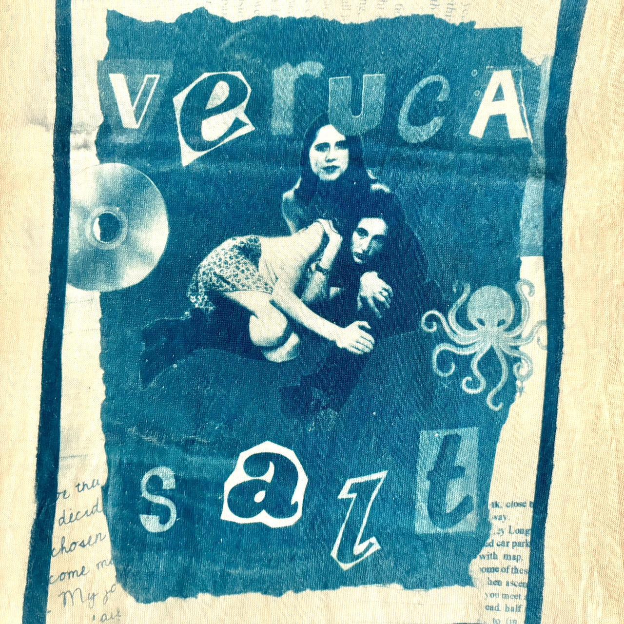 Veruca Salt sunprint baby tee also available in... - Depop