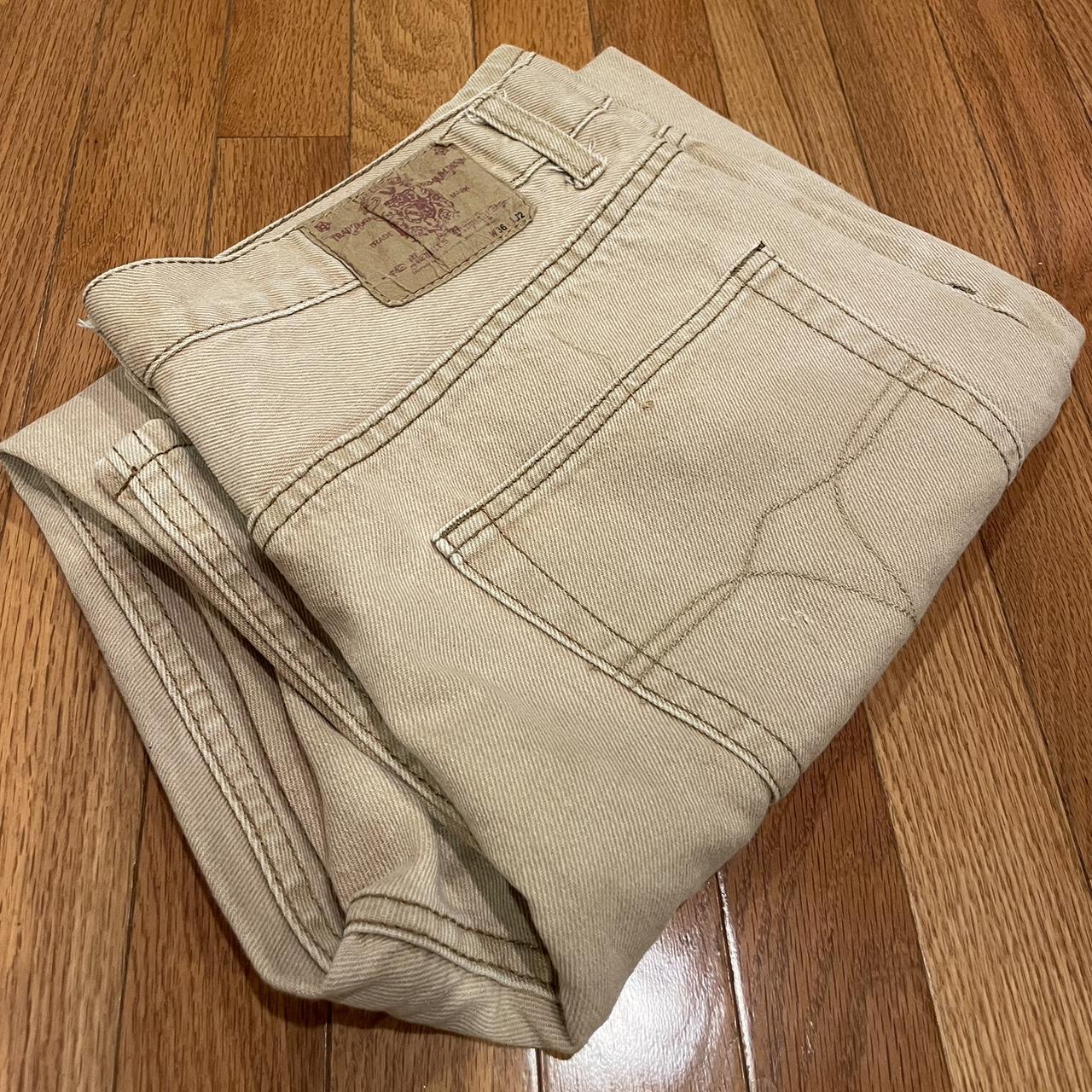 members property tan beige jeans... - Depop