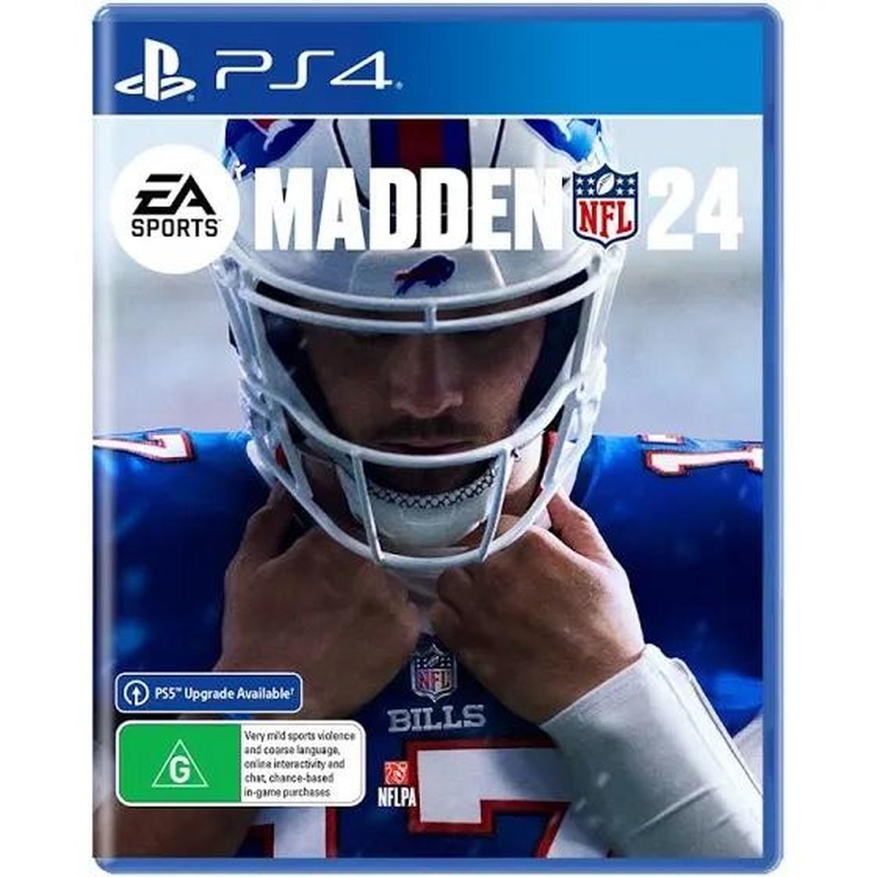 madden 24 nfl ps4 game no returns or refunds... - Depop
