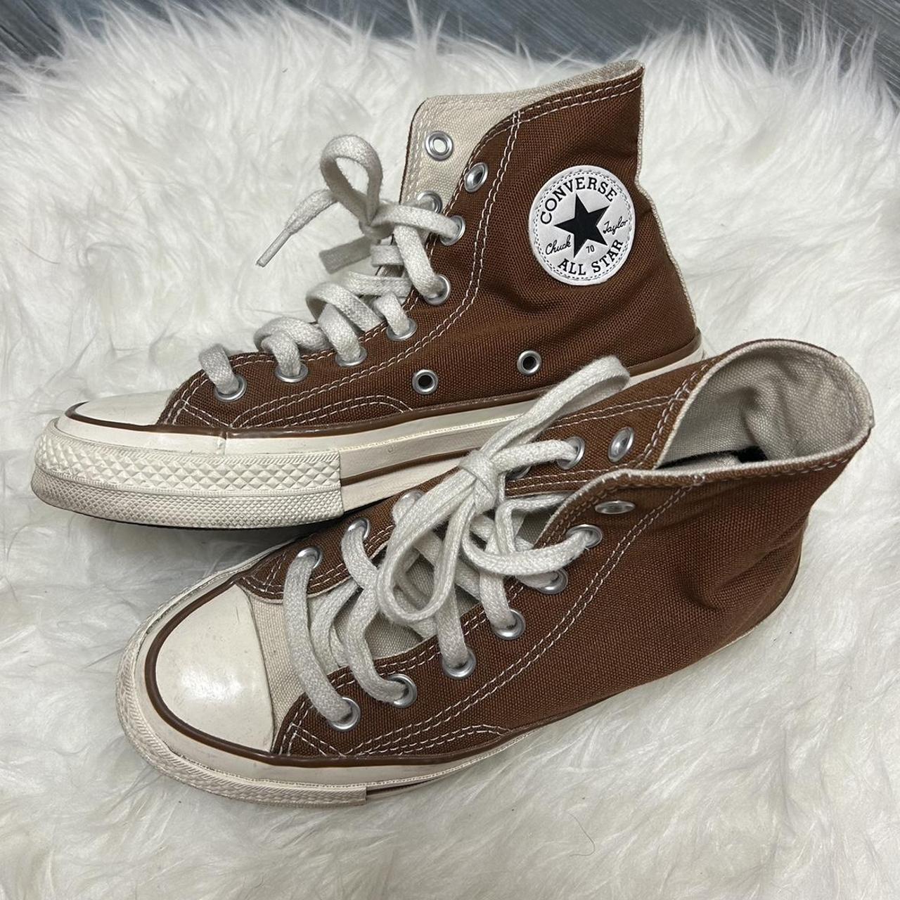 Custom-made Converse! Sadly, I outgrew these. It’s a... - Depop