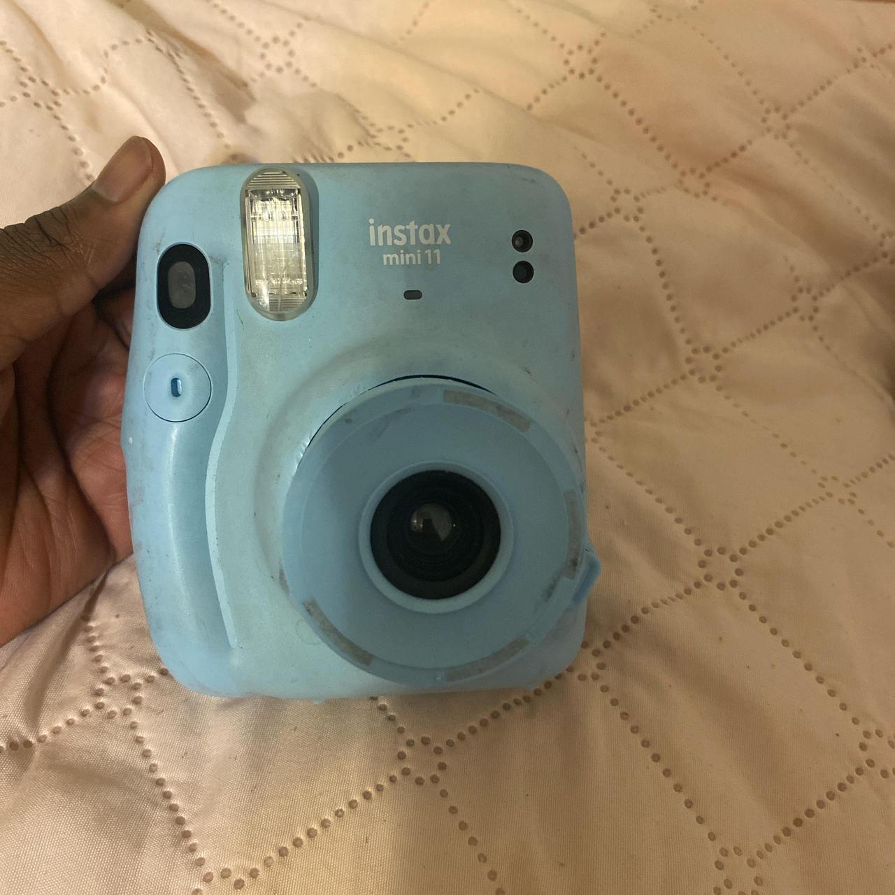 Blue Instax Mini 11 camera #instax #minicamera Side... - Depop