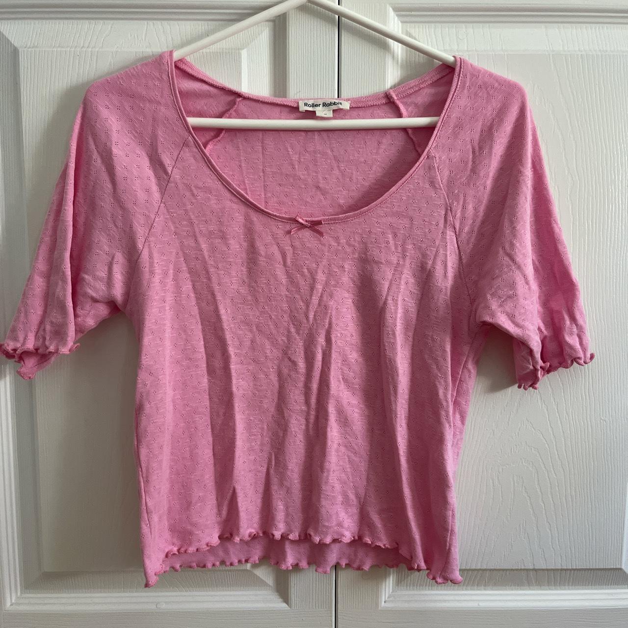 pink roller rabbit pajama top, great condition 👍 - Depop