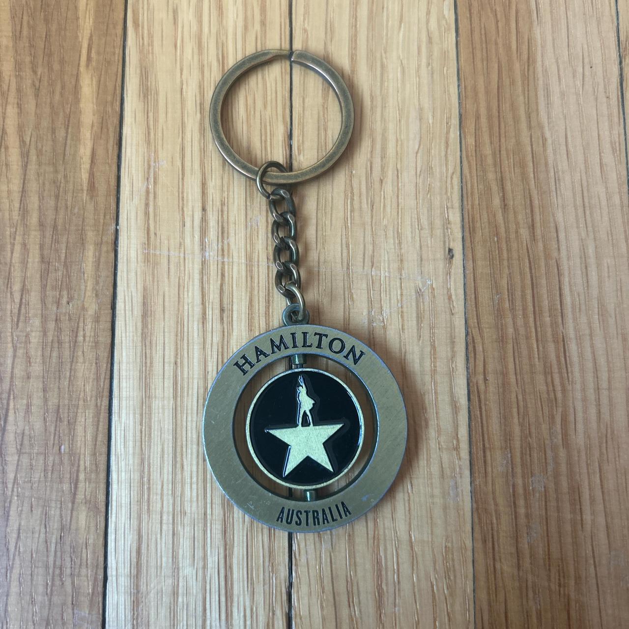 hamilton australia spin keychain. stretched and a... - Depop